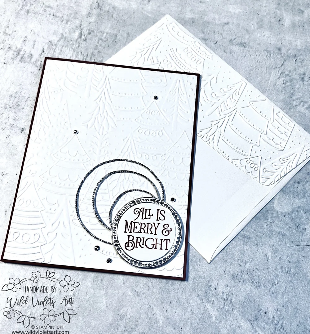 Whimsical Woodland Embossing Folder — WILD VIOLETS ART