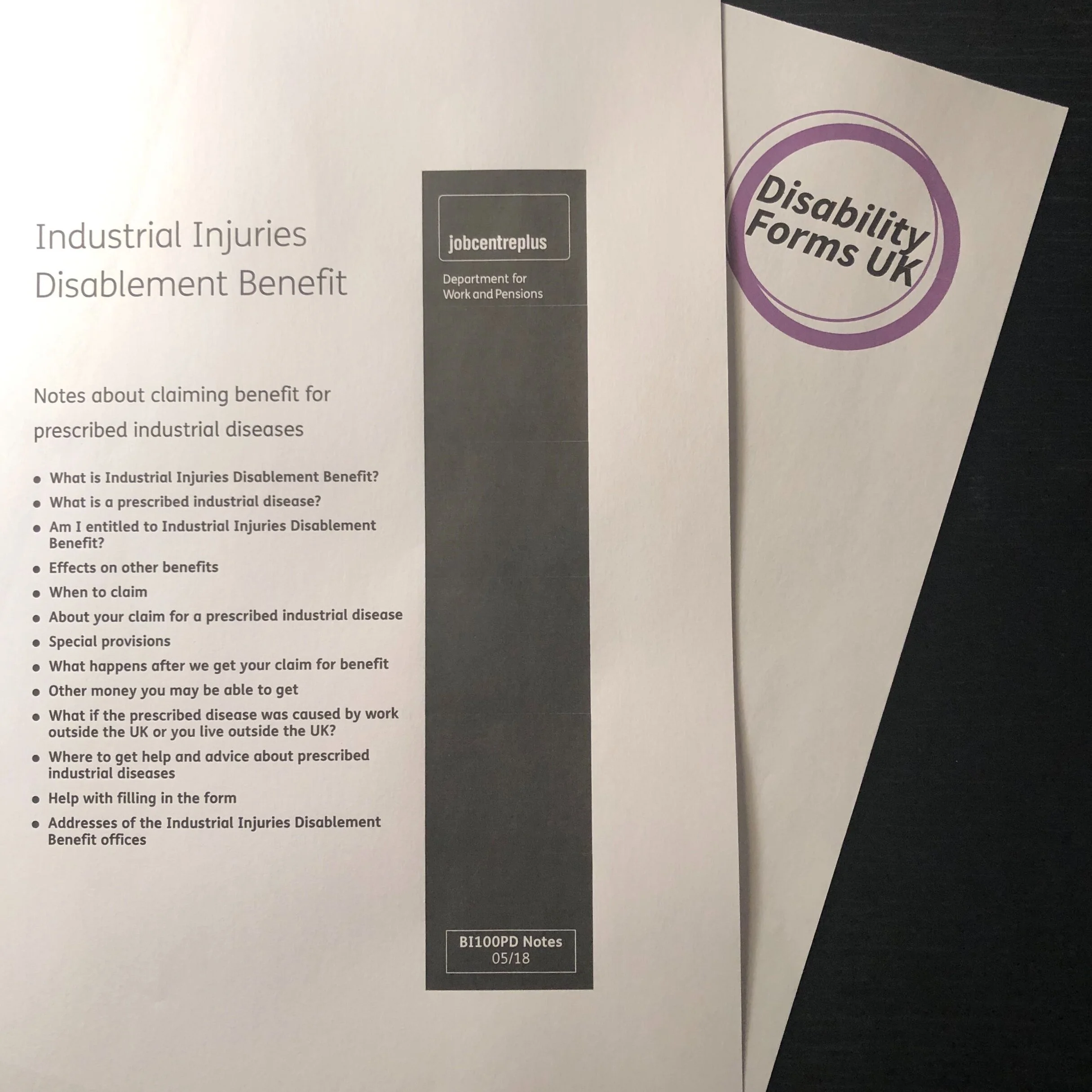 Disability Forms UK
