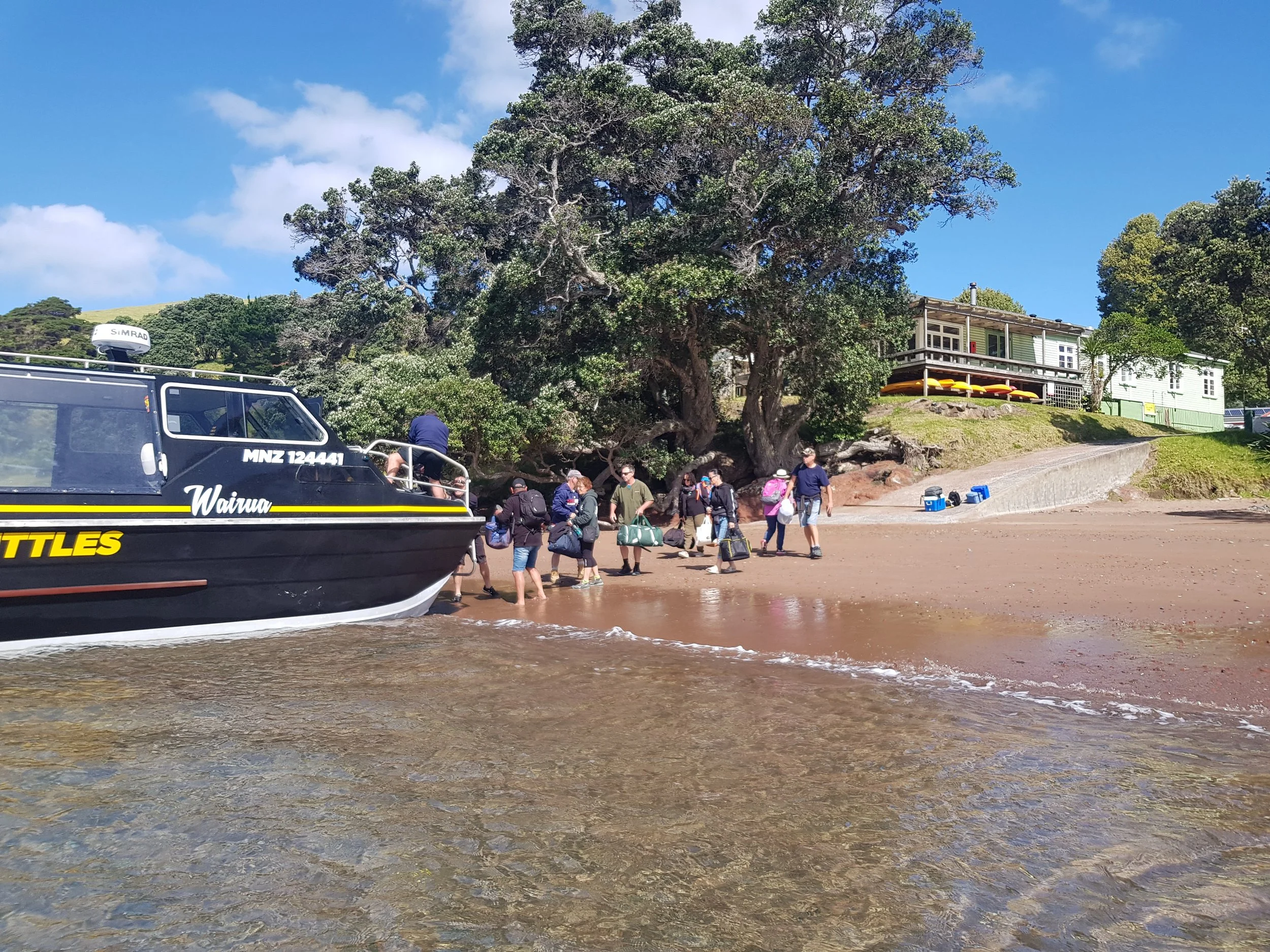 Getting to Motutapu Island — Motutapu Outdoor Education Camp