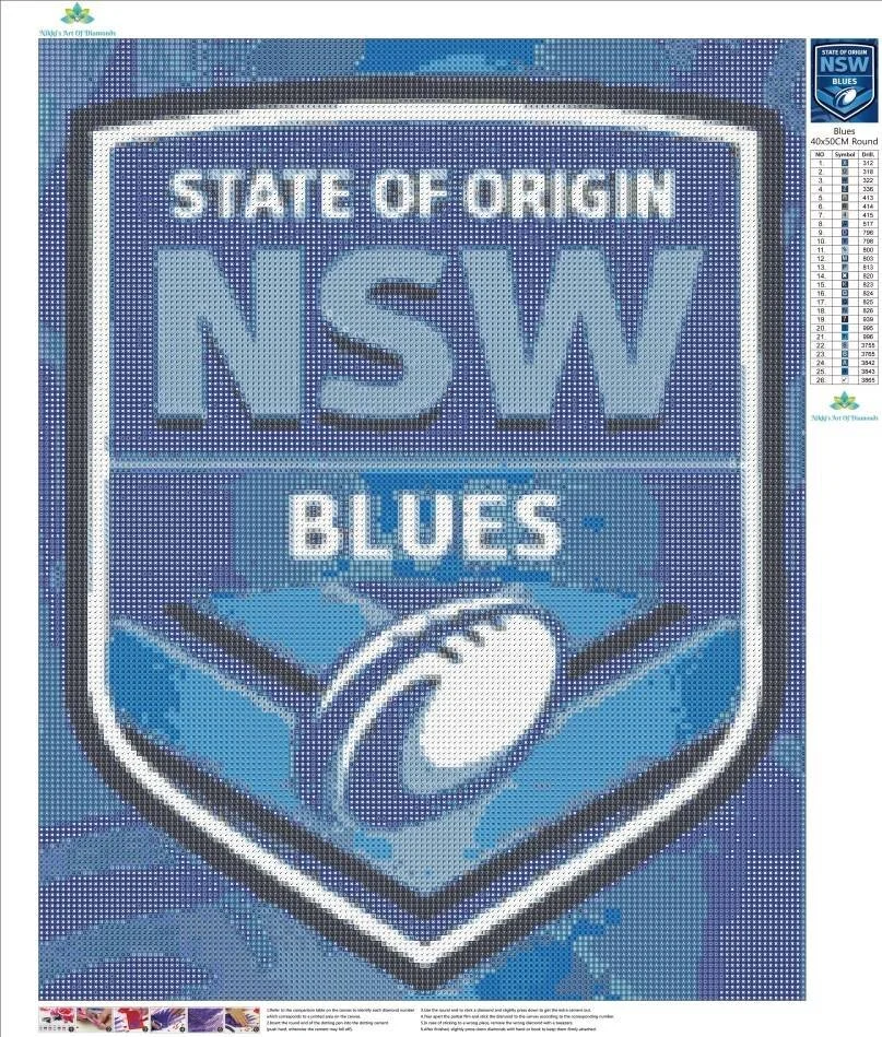 NRL — Diamond Art — Nikki's Art Of Diamonds