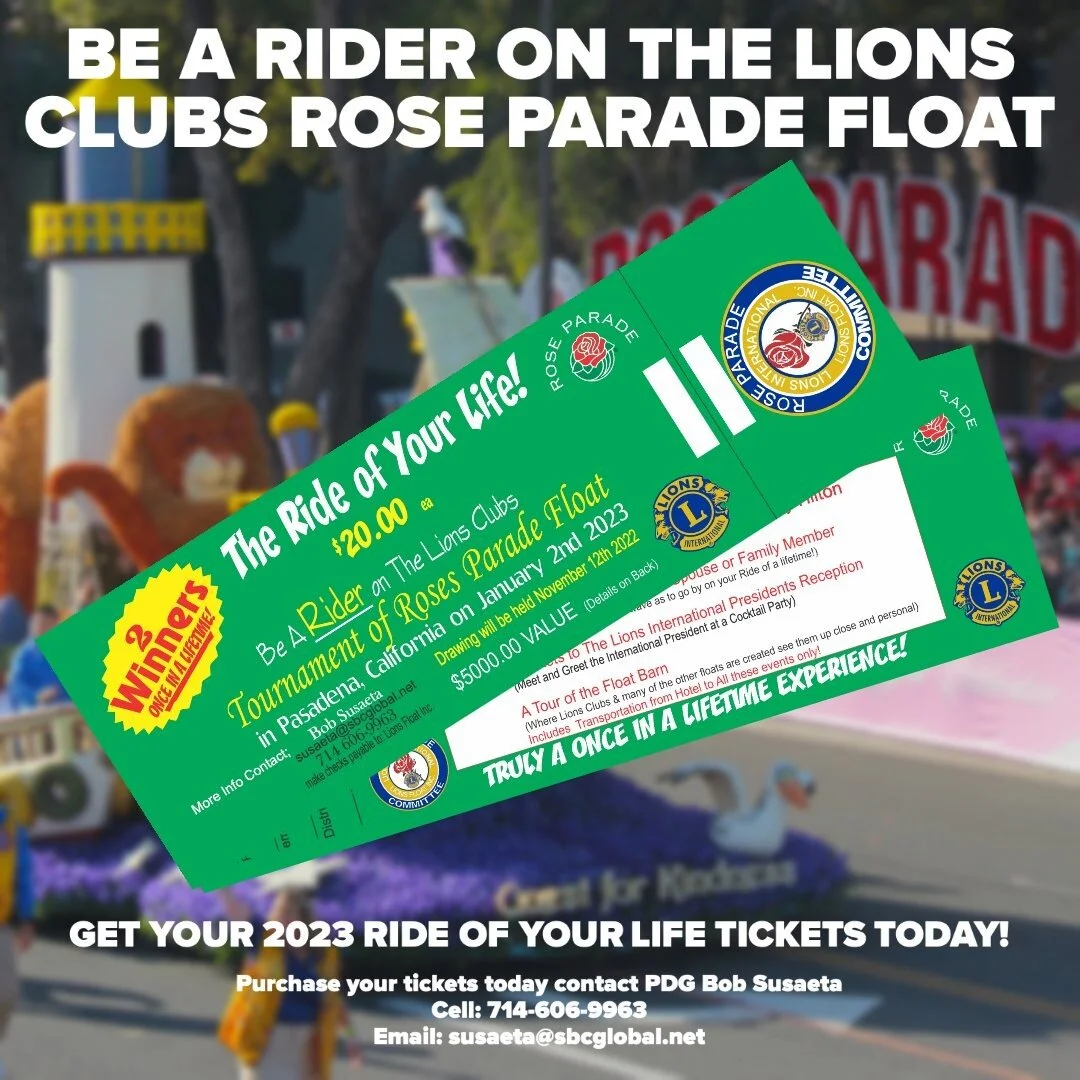 Lions Float, Inc. | Lions Clubs International | Rose Parade
