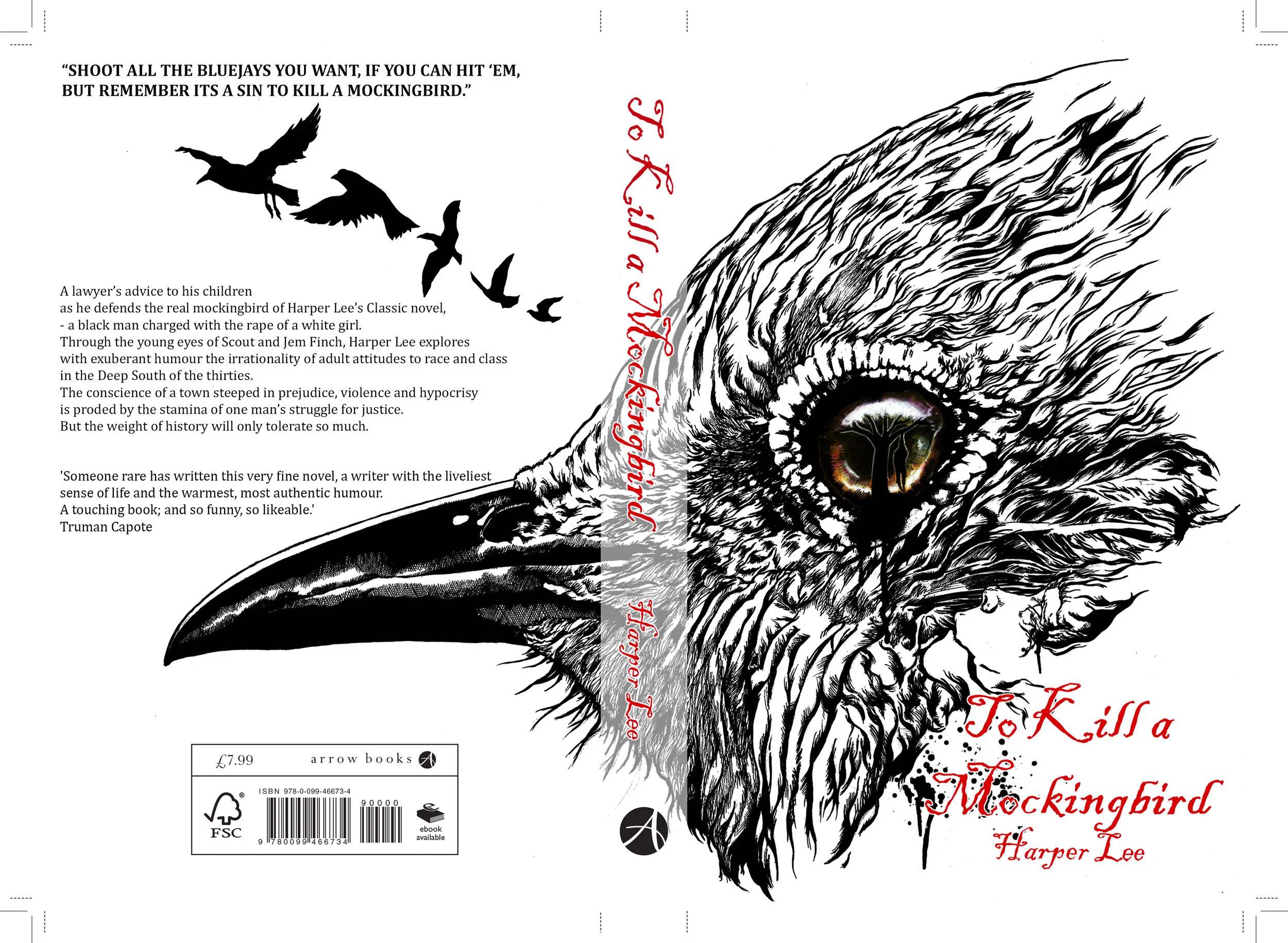 To Kill A Mockingbird Tree Drawings