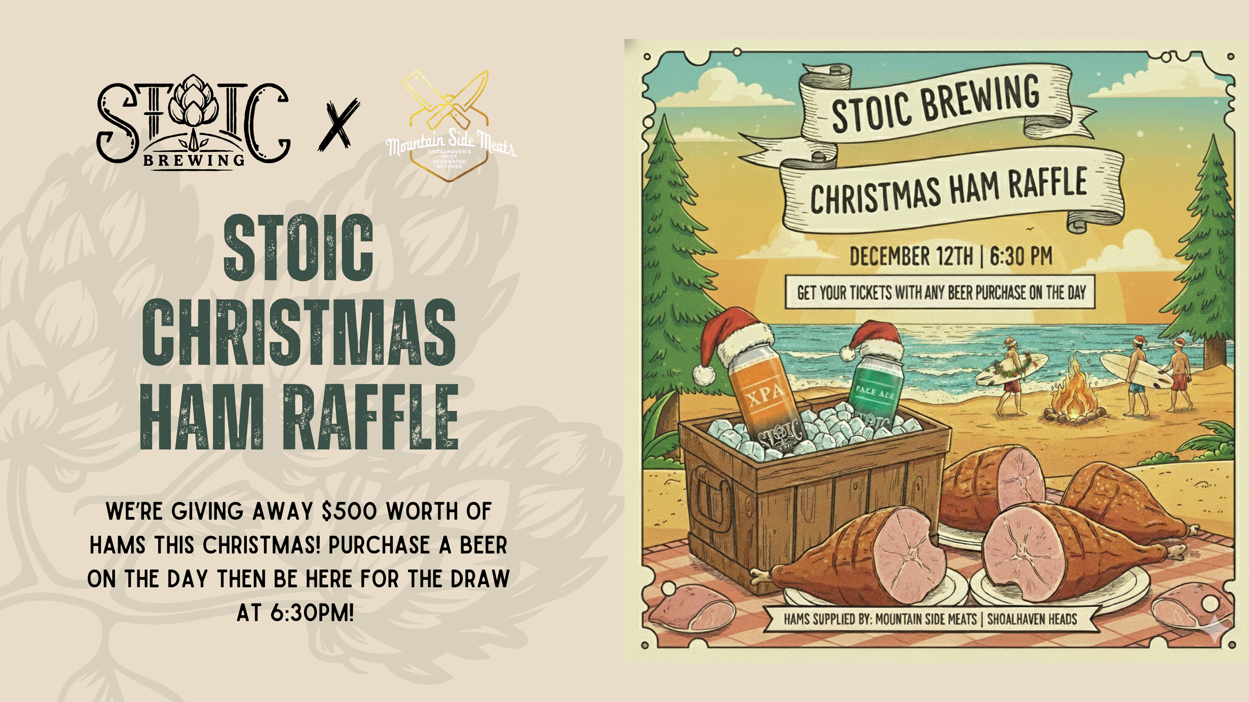 Christmas Ham Raffle — Stoic Brewing