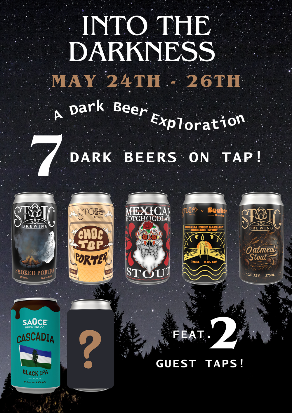 Into the Darkness - A Dark Beer Exploration — Stoic Brewing