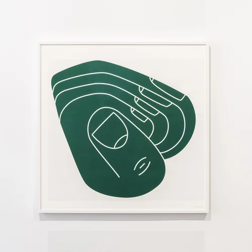 Blue Hand by Sebastian Curi — Silk Gallery