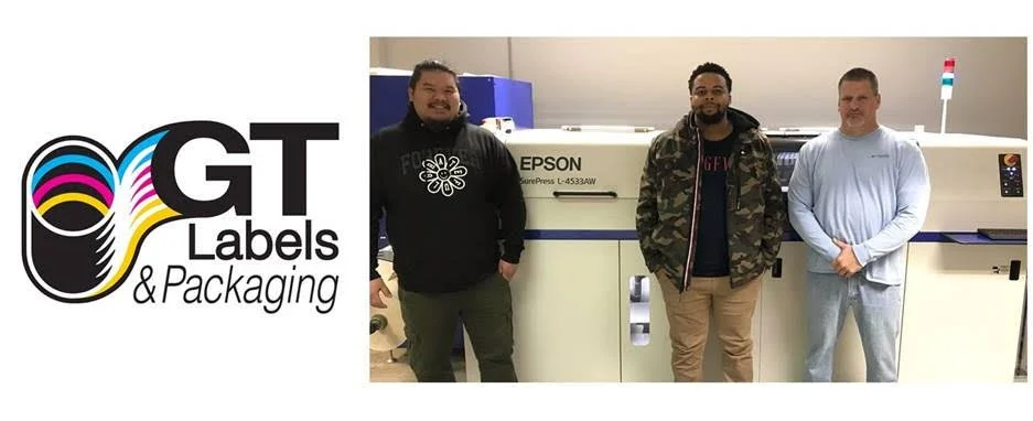 GT Labels & Packaging Installs Epson SurePress Digital Label Press - TLMI