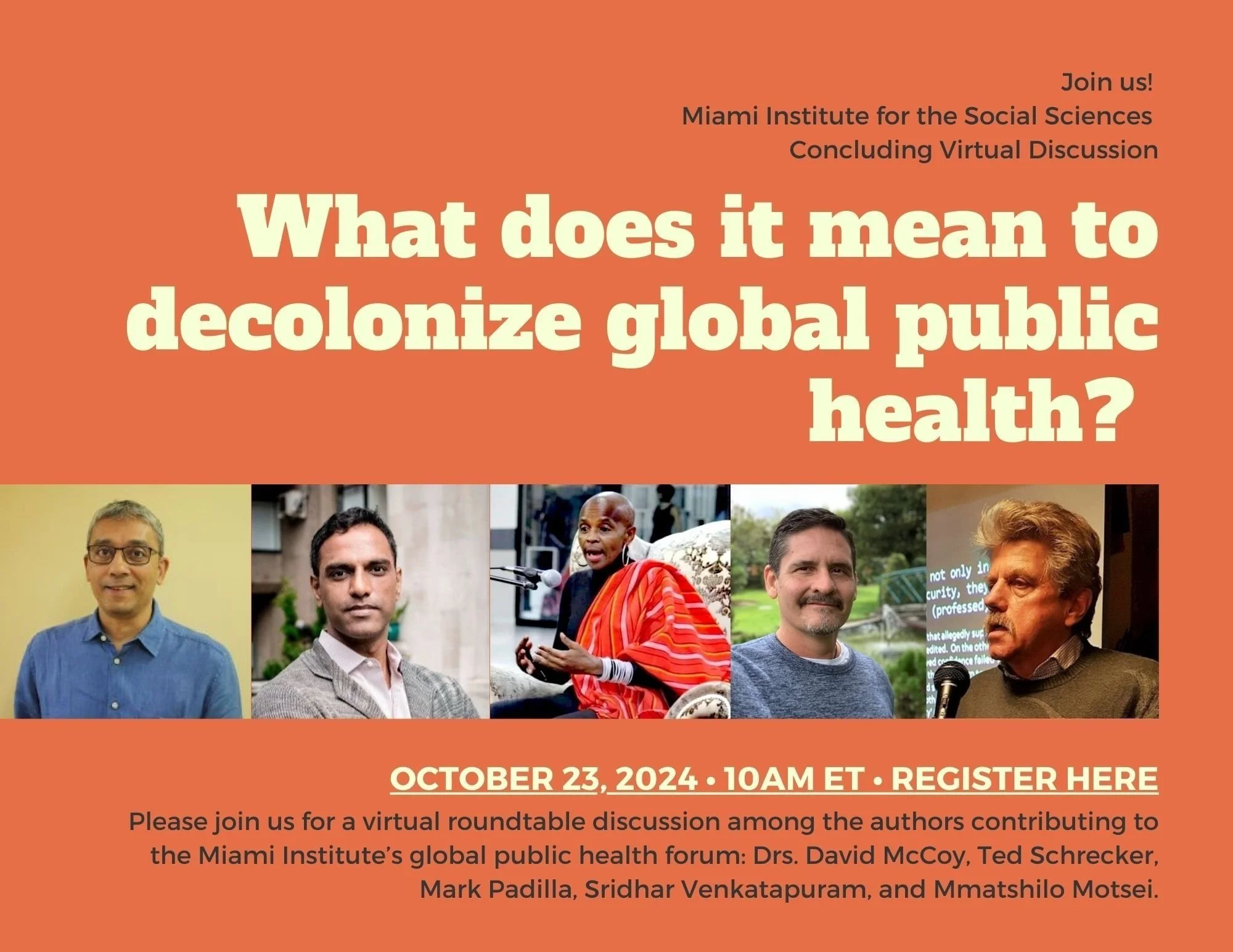 Concluding Virtual Roundtable Discussion on What It Means to Decolonize ...