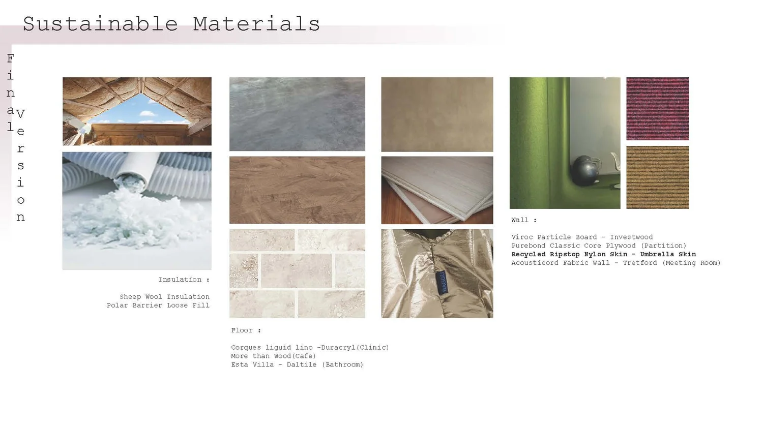 Space Within a Space — Material Lab