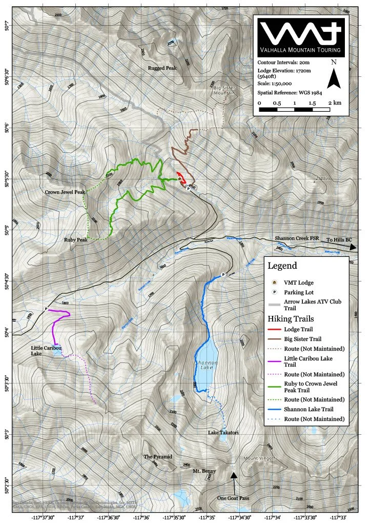 Hiking — Valhalla Mountain Touring