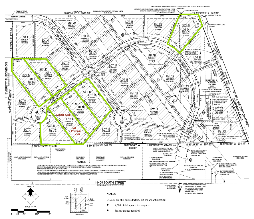 Vista Meadows Subdivision — Gordon Milar Construction