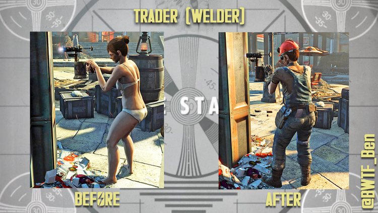 Fallout 4: Nuka World Market - Dressing Up the Traders — Wonko's Geekery