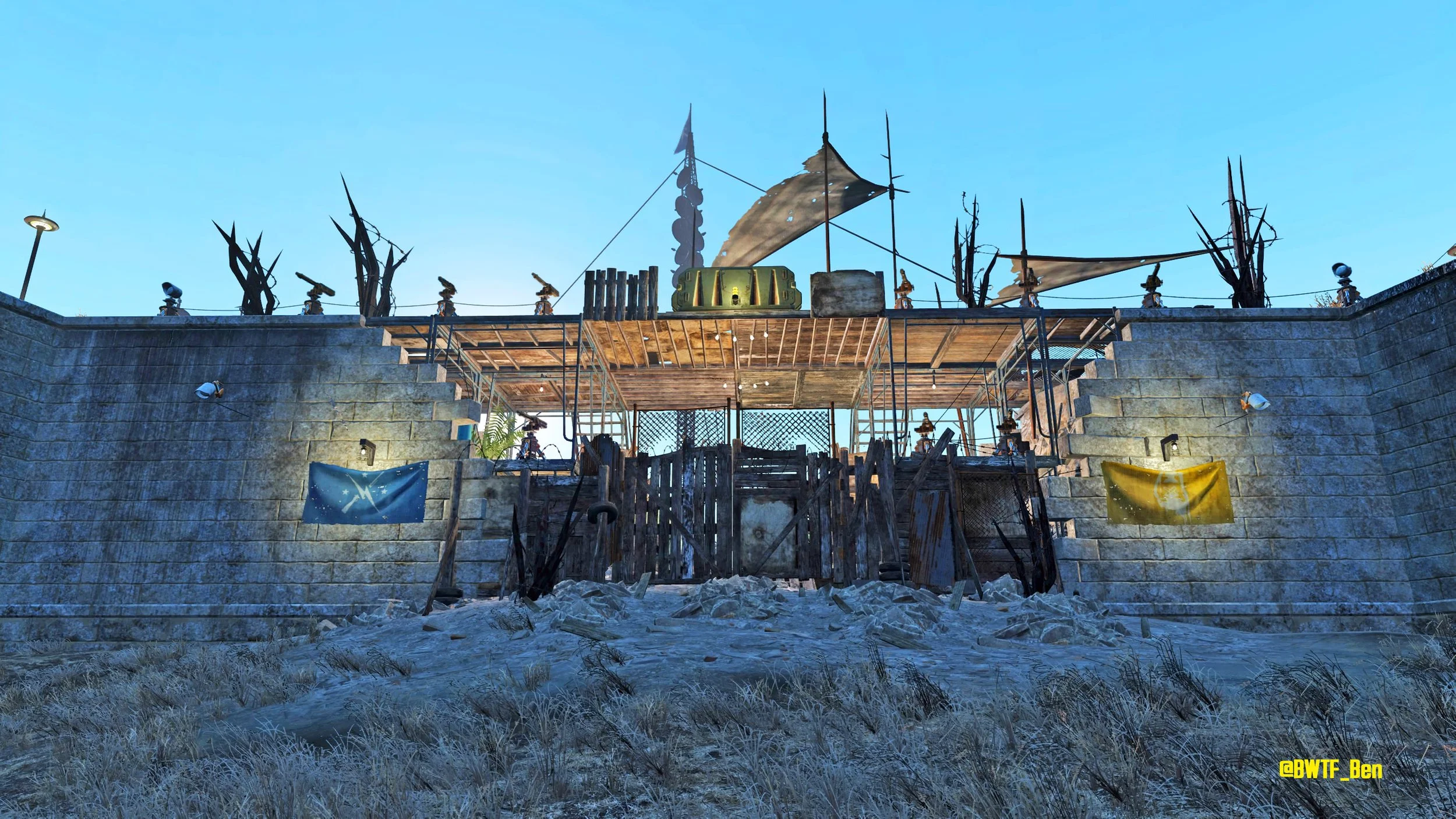 "Fallout 4" The Castle Settlement Build 2.0 — Wonko's Geekery