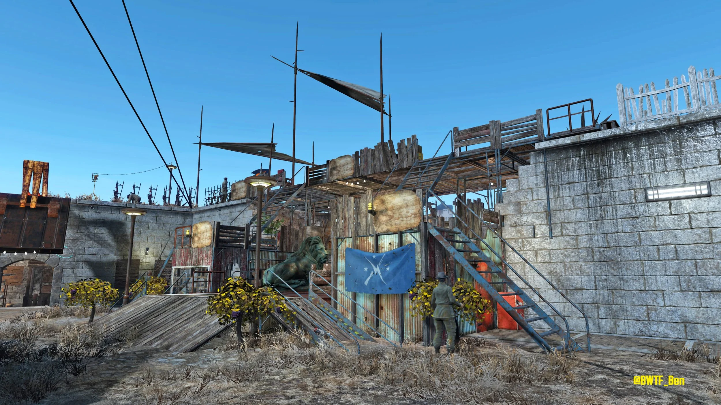 "Fallout 4" The Castle Settlement Build 2.0 — Wonko's Geekery