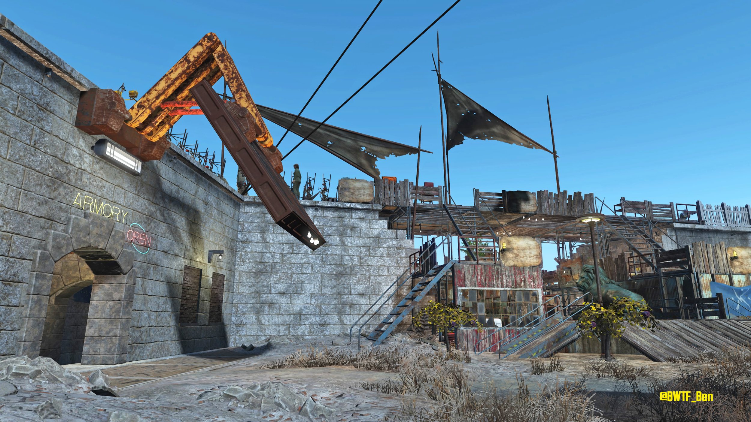 "Fallout 4" The Castle Settlement Build 2.0 — Wonko's Geekery