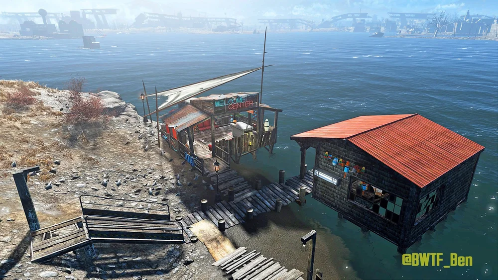 “Fallout 4” Spectacle Island Settlement Build (Part One) — Wonko's Geekery