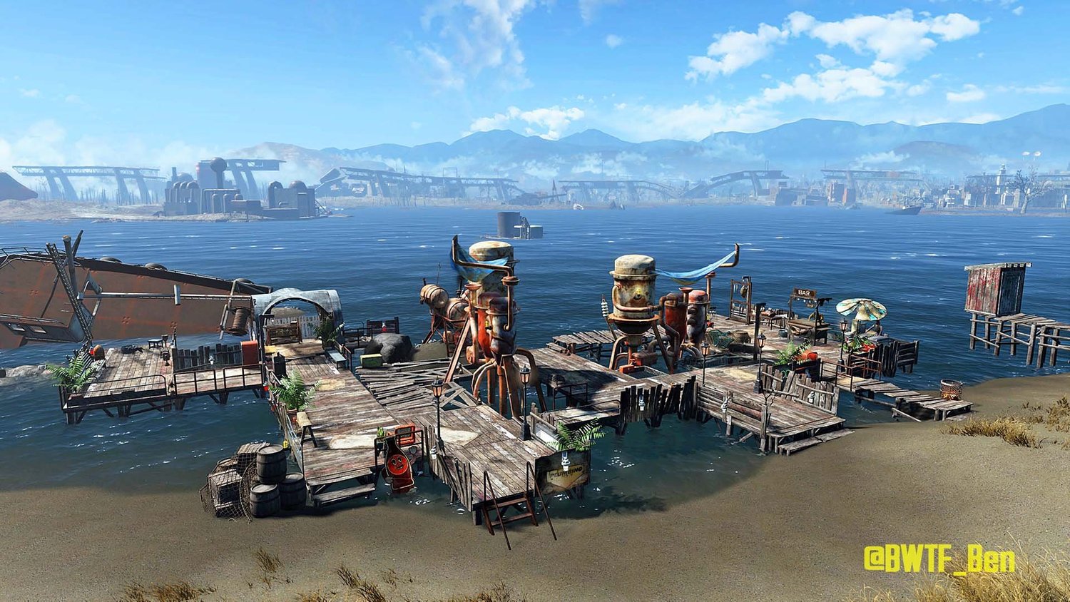 “Fallout 4” Spectacle Island Settlement Build (Part Two) — Wonko's Geekery