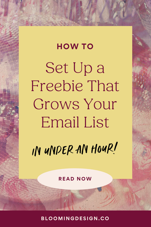 How to Set Up a Freebie That Grows Your Email List in Under an Hour ...