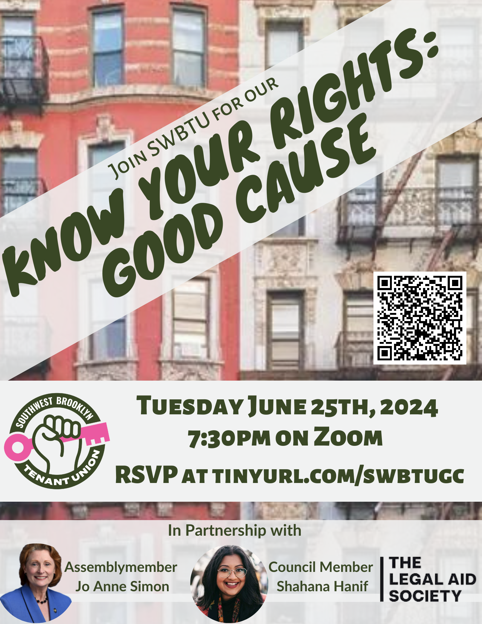 Know Your Rights: Good Cause — Carroll Gardens Association