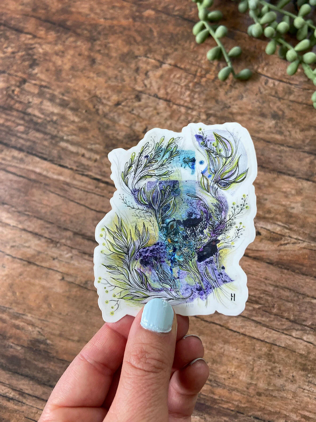 Nature's Response - Sticker — Laura Heck Fine Art