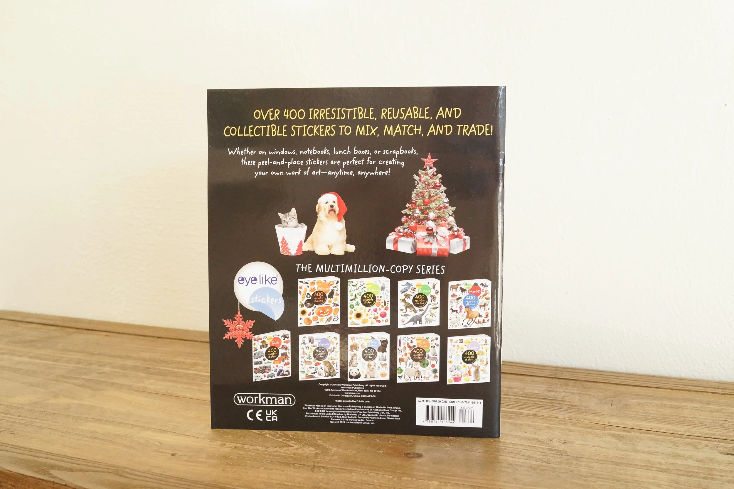 Eye Like Christmas 400 Reusable Stickers ISBN 9780761186144 — Ingalls ...