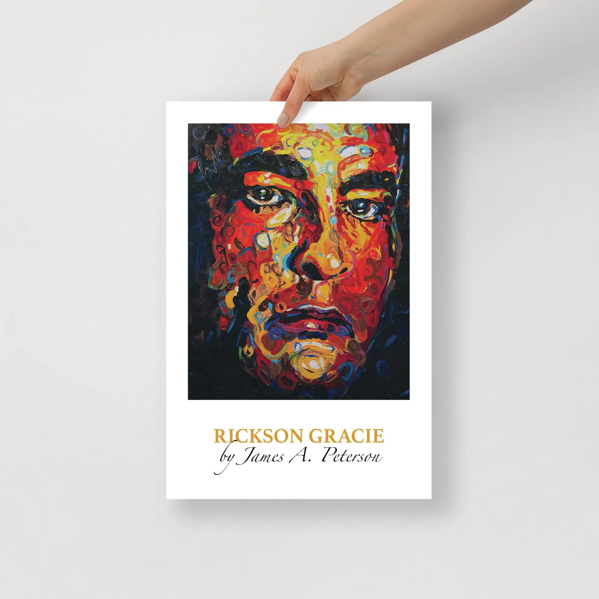 Rickson Gracie Poster
