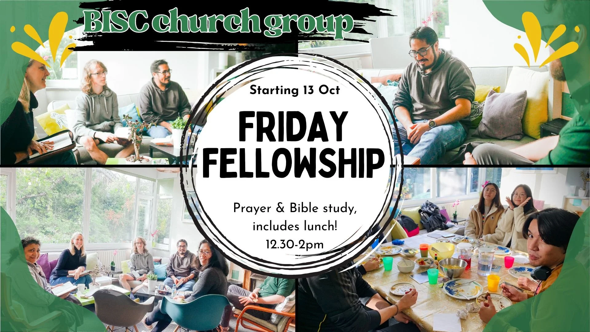 Friday fellowship — Bristol International Student Centre