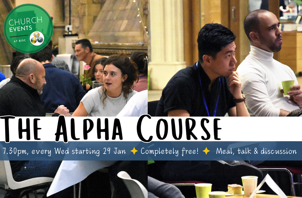 The Alpha Course — Bristol International Student Centre
