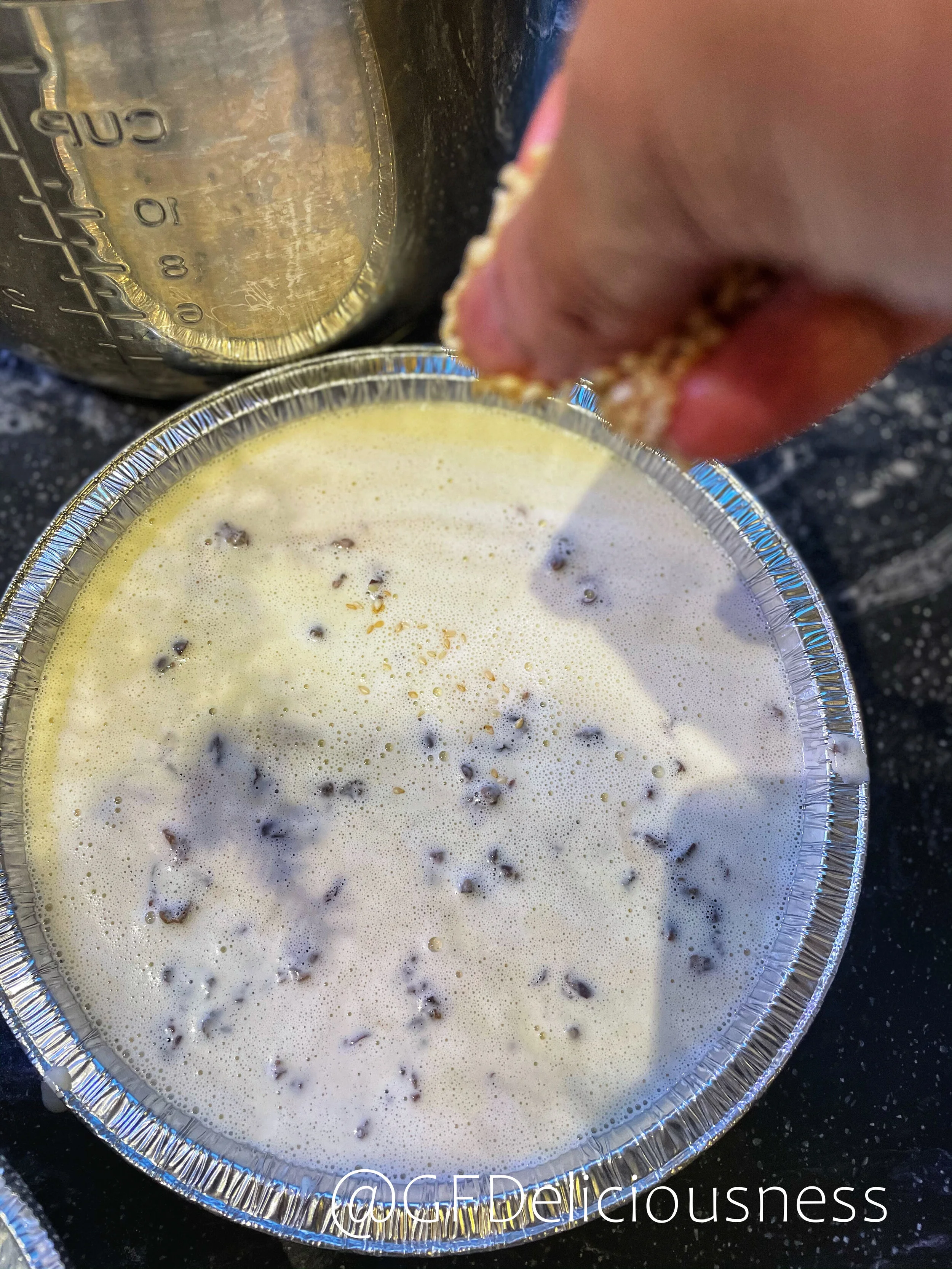 Baked Mochi Rice Cakes with red (adzuki) beans (脆皮紅豆年糕) — GF Deliciousness