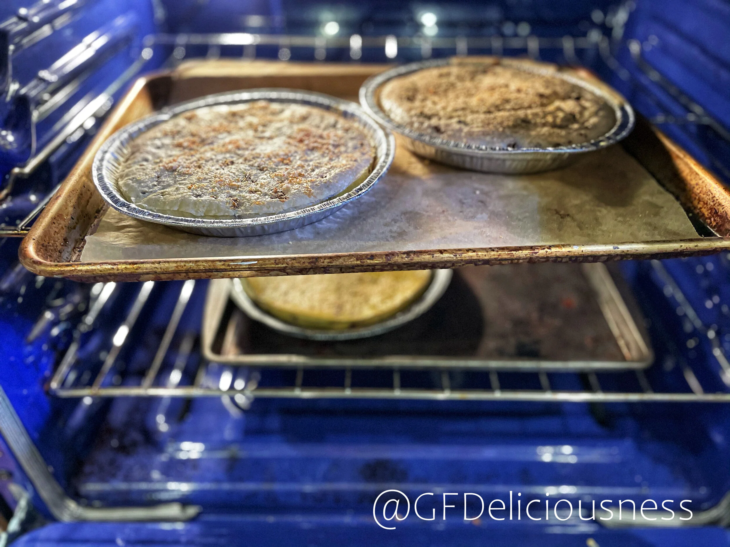 Baked Mochi Rice Cakes with red (adzuki) beans (脆皮紅豆年糕) — GF Deliciousness