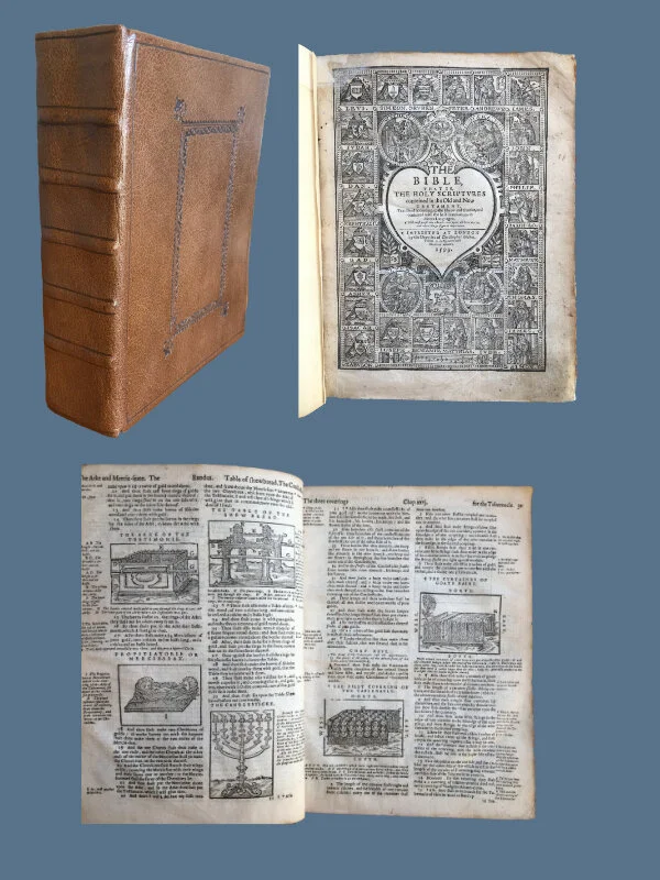 English Bible History — Antique Bible