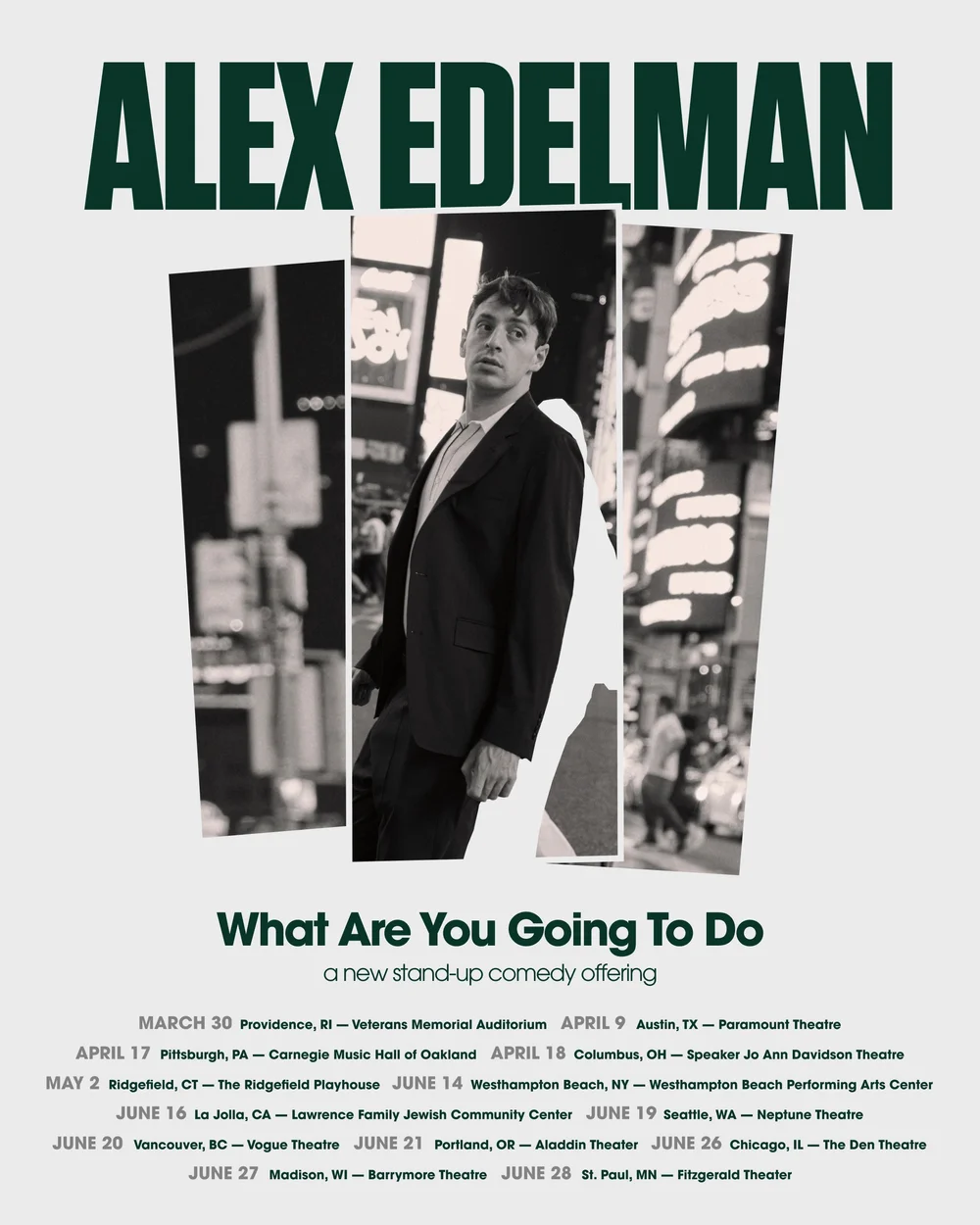 Alex Edelman, Award Winning Stand-up Comedian, Writer, and Jew