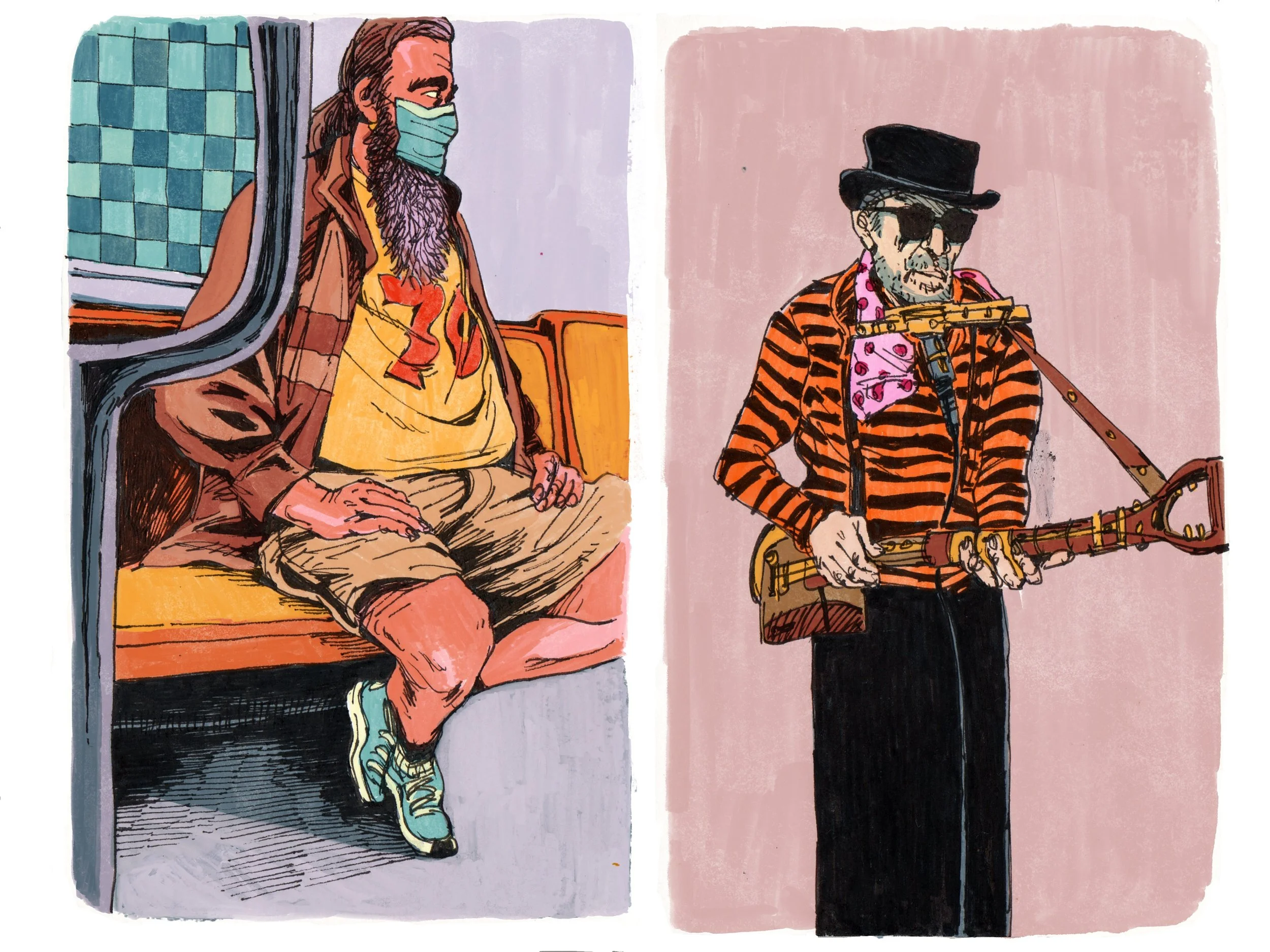 Location Illustrations — TIANQI CHEN