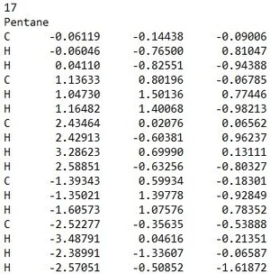 Visualizing a molecular structure using an XYZ file — Gloria Bazargan ...