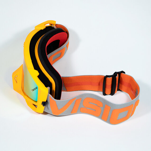 FlowVision™ Rythem™ Motocross Goggle: Orange/Grey — FlowVision™ Canada ...