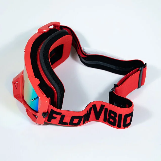 FlowVision™ Rythem™ Motocross Goggle: Red/Black — FlowVision™ Canada ...