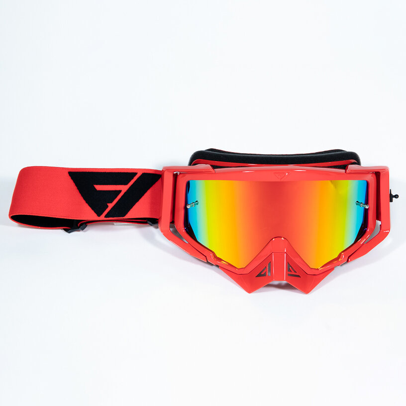 FlowVision™ Rythem™ Motocross Goggle: Red/Black — FlowVision™ Canada ...