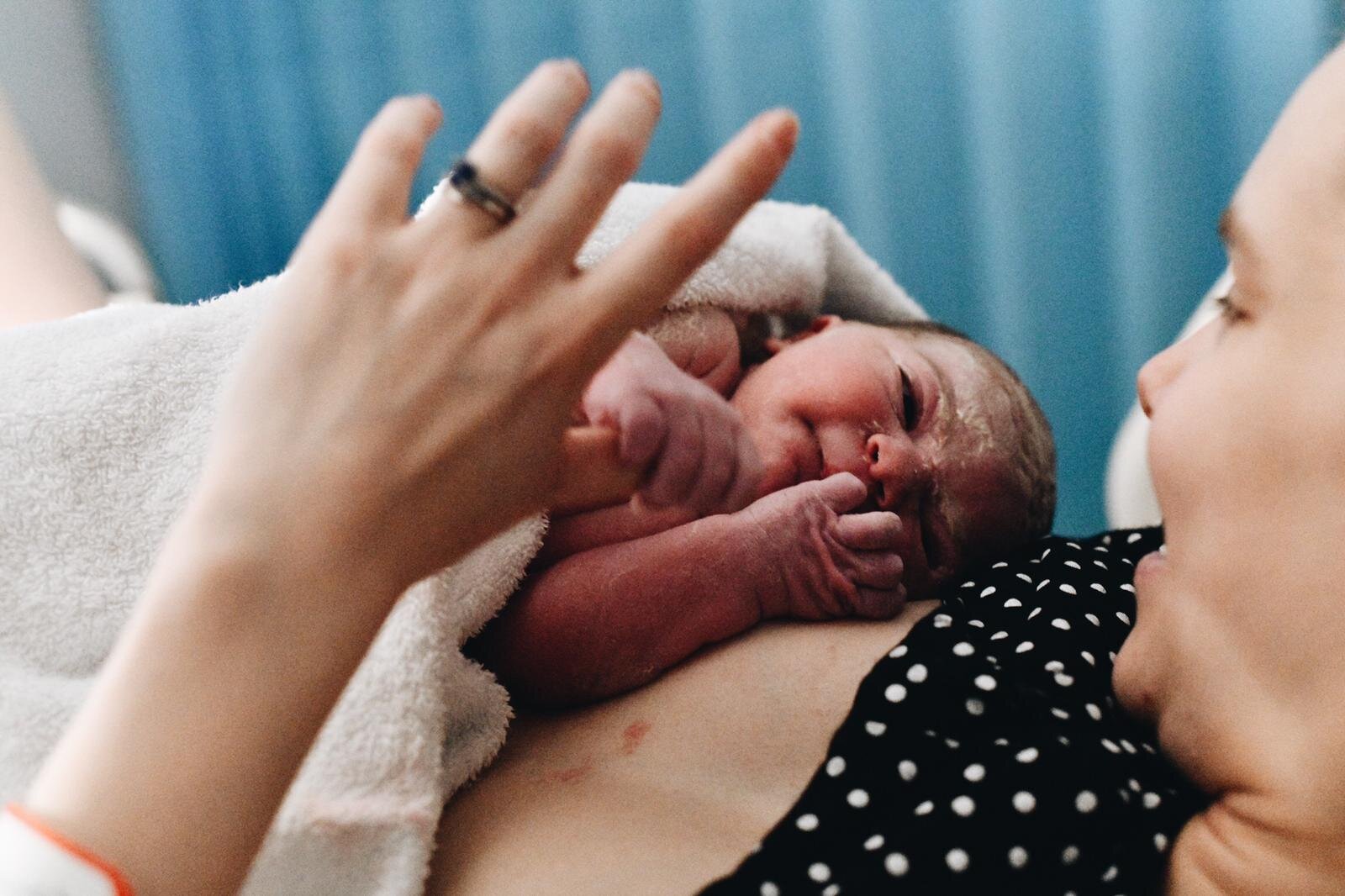 Positive Birth Story of Baby Dali. Happy Parents. Happy Baby.