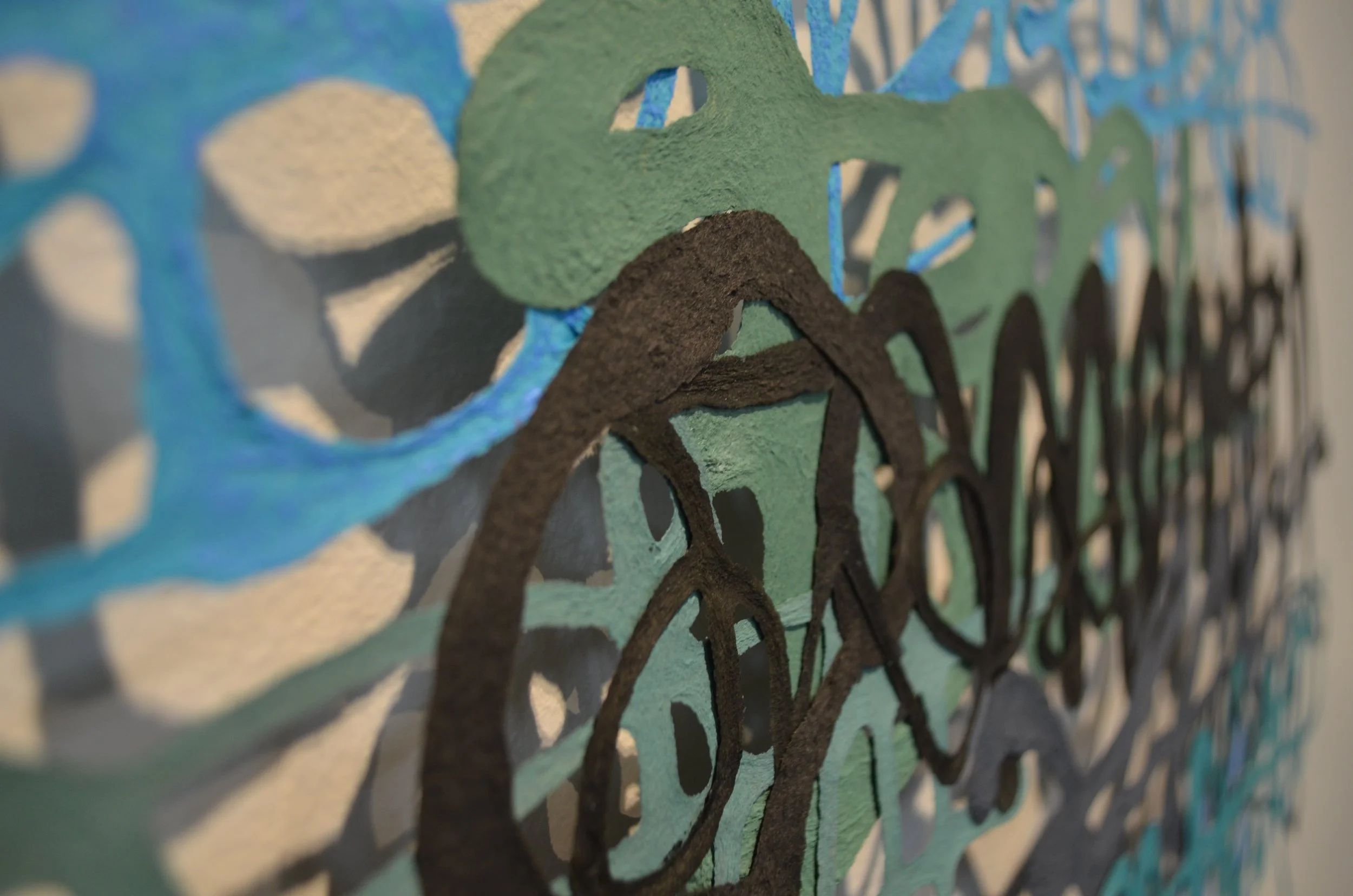 Invasive Words #3 by Miriam Londoño — Long-Sharp Gallery