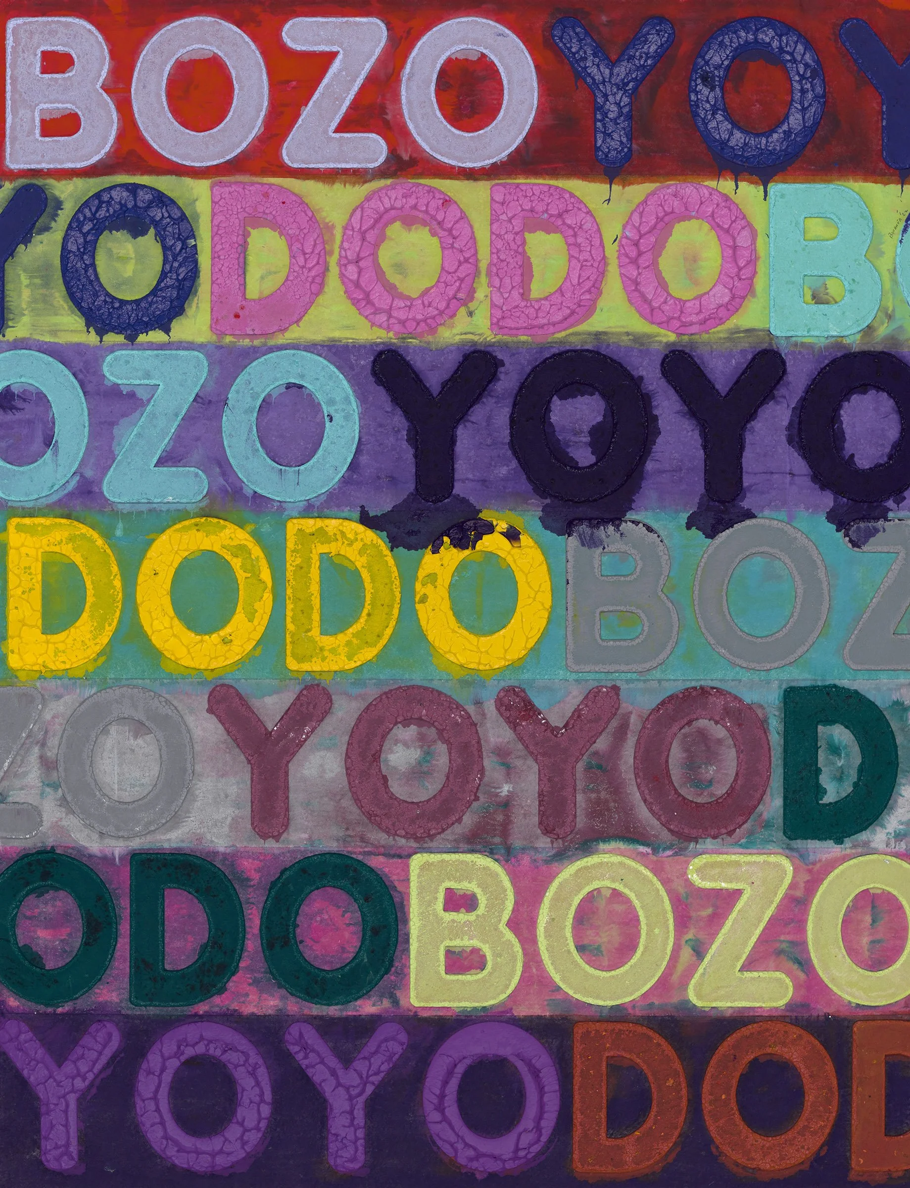 BOZO/YOYO/DODO - Mel Bochner