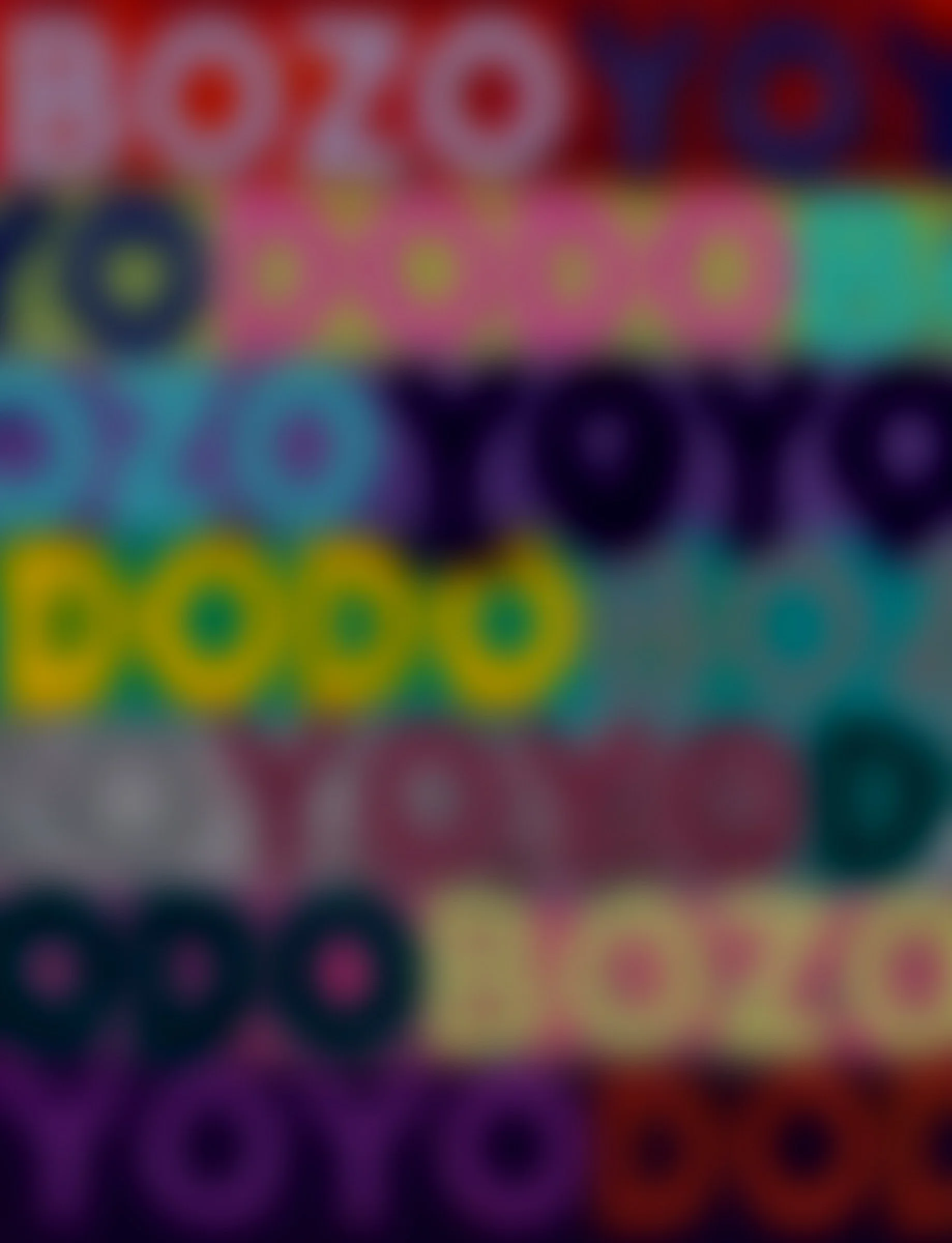 BOZO/YOYO/DODO - Mel Bochner