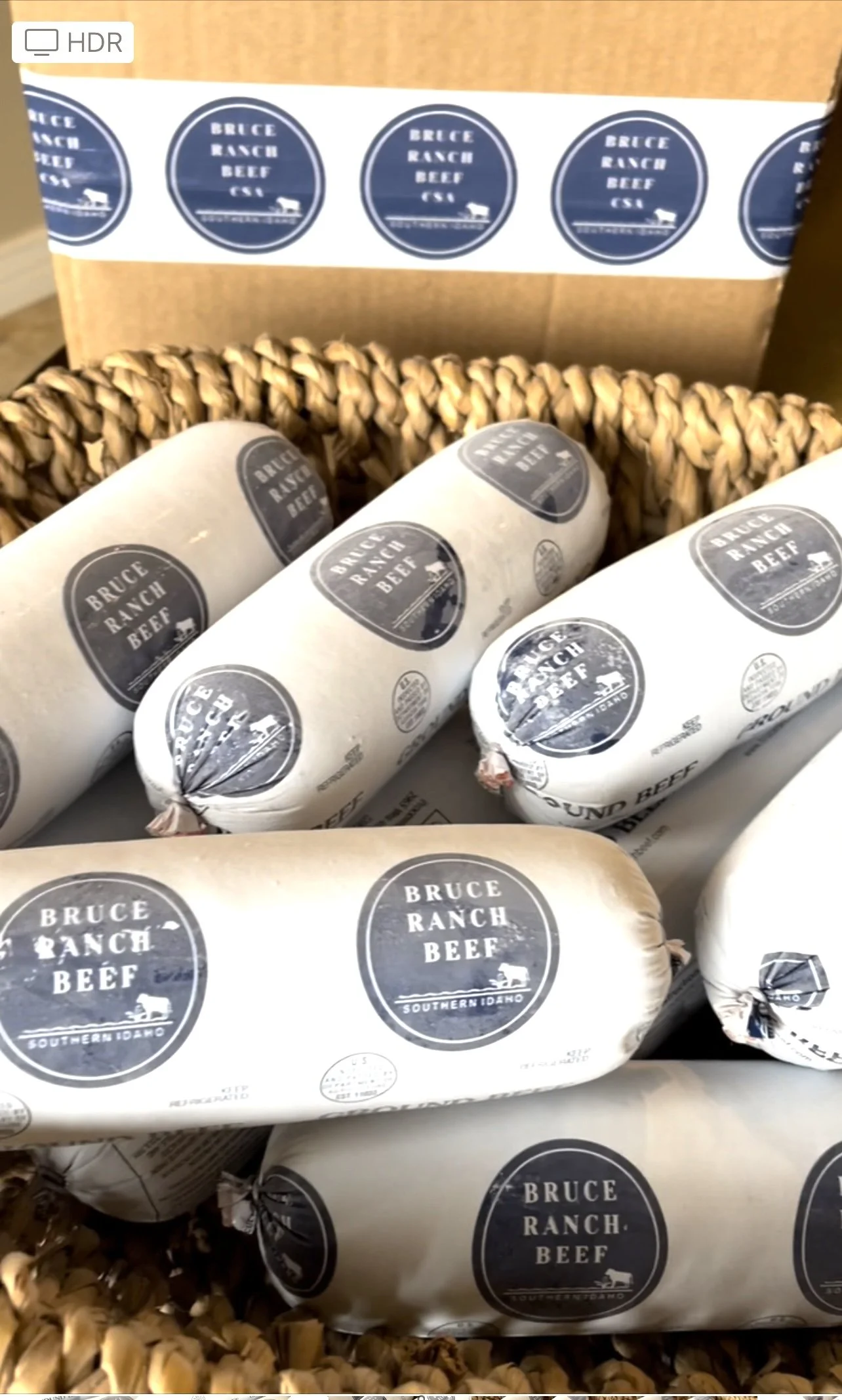 Slow grown ID Beef CSA - Bruce Ranch Beef - Southern Idaho