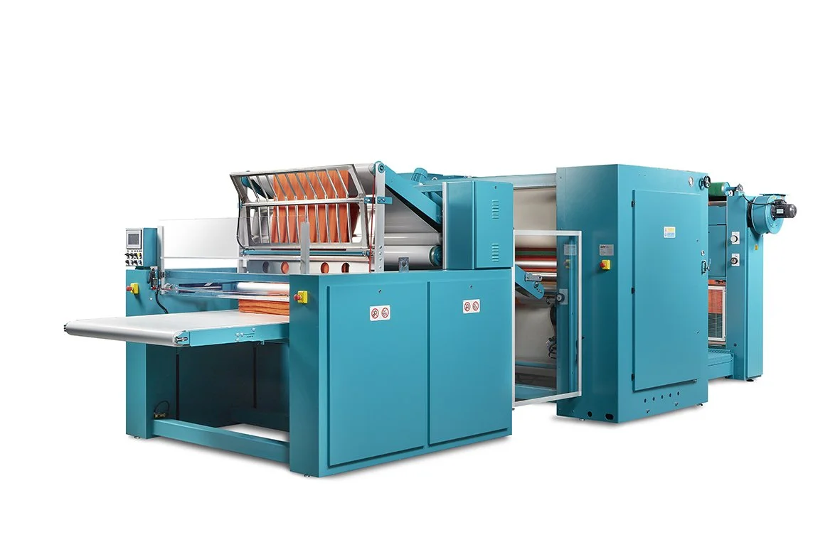 Tubular knit fabric compacting machine — Lafer SpA Textile Finishing ...