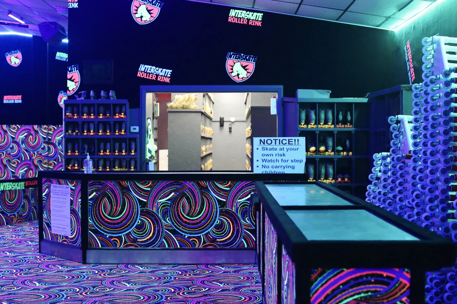 Interior — Interskate Roller Rink