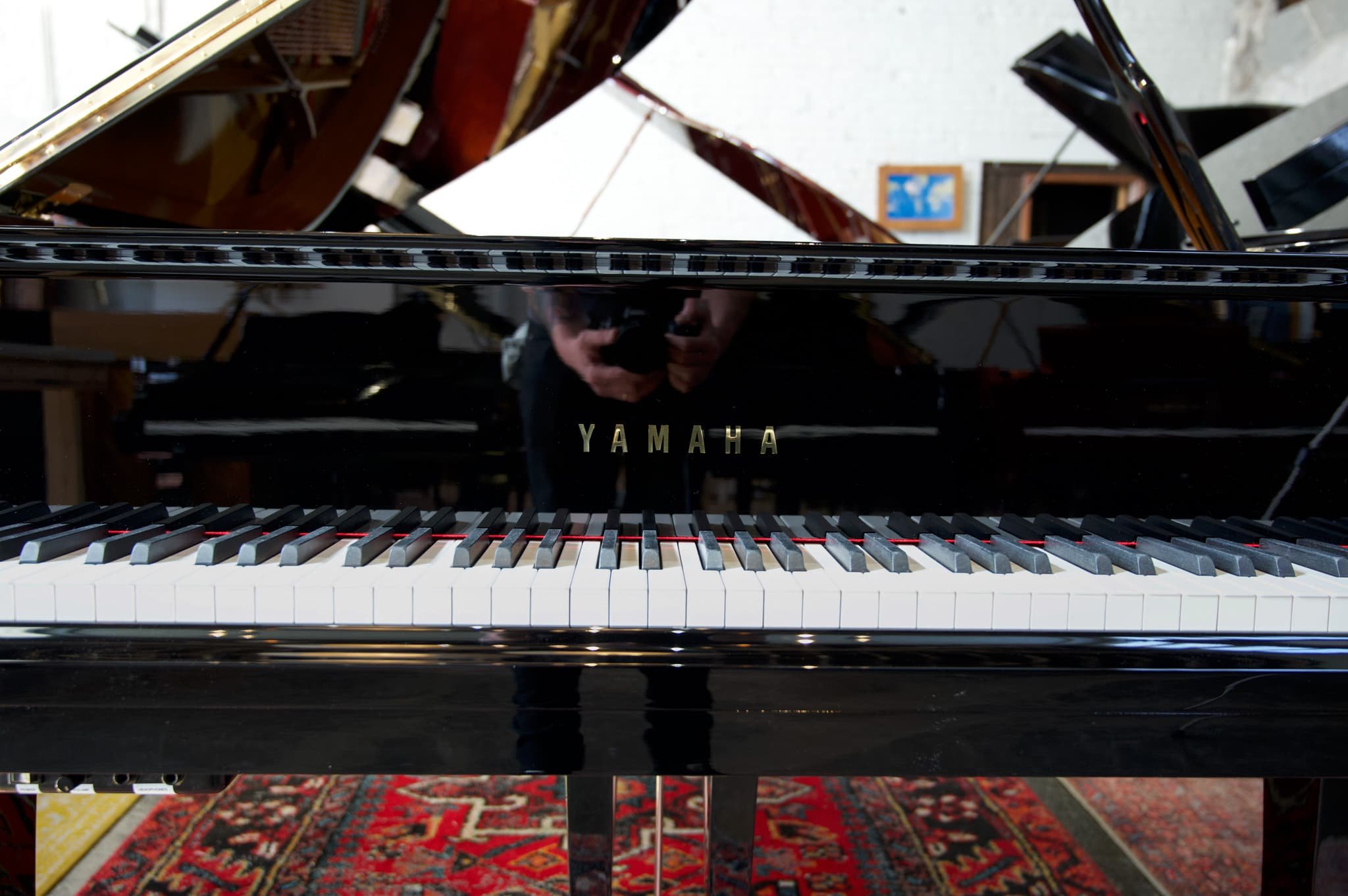 Yamaha C3 - Newly Refurbished with New Strings! — SEATTLE PIANO COMPANY