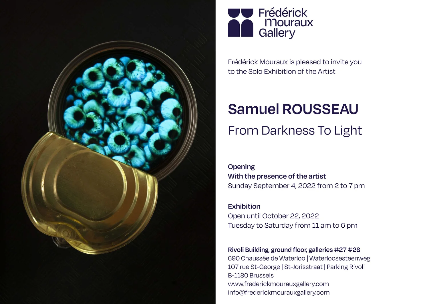 Samuel ROUSSEAU — Frédérick Mouraux Gallery