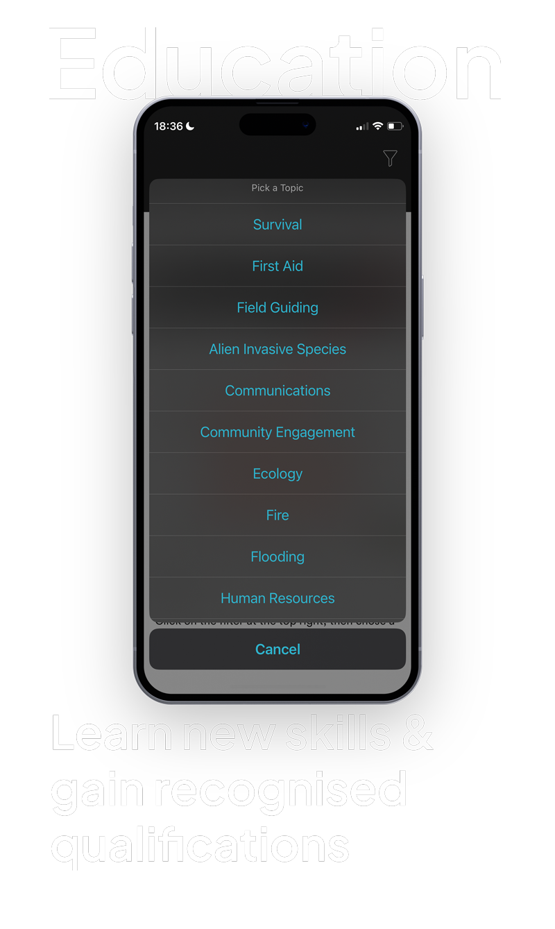 Training — Force For Nature