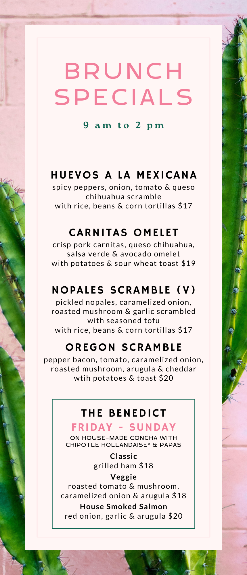 Brunch at Bar Carlo — Bar Carlo