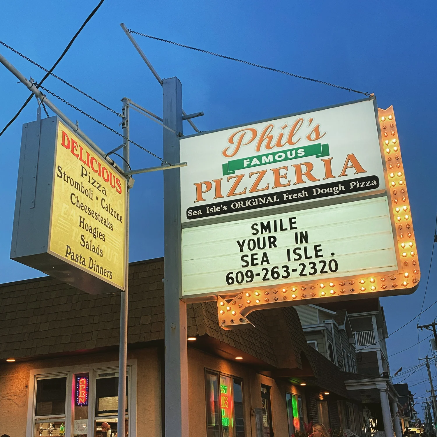 Phil's Famous Pizzeria, Sea Isle City