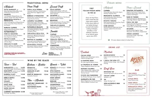 Menu — Civico 1845