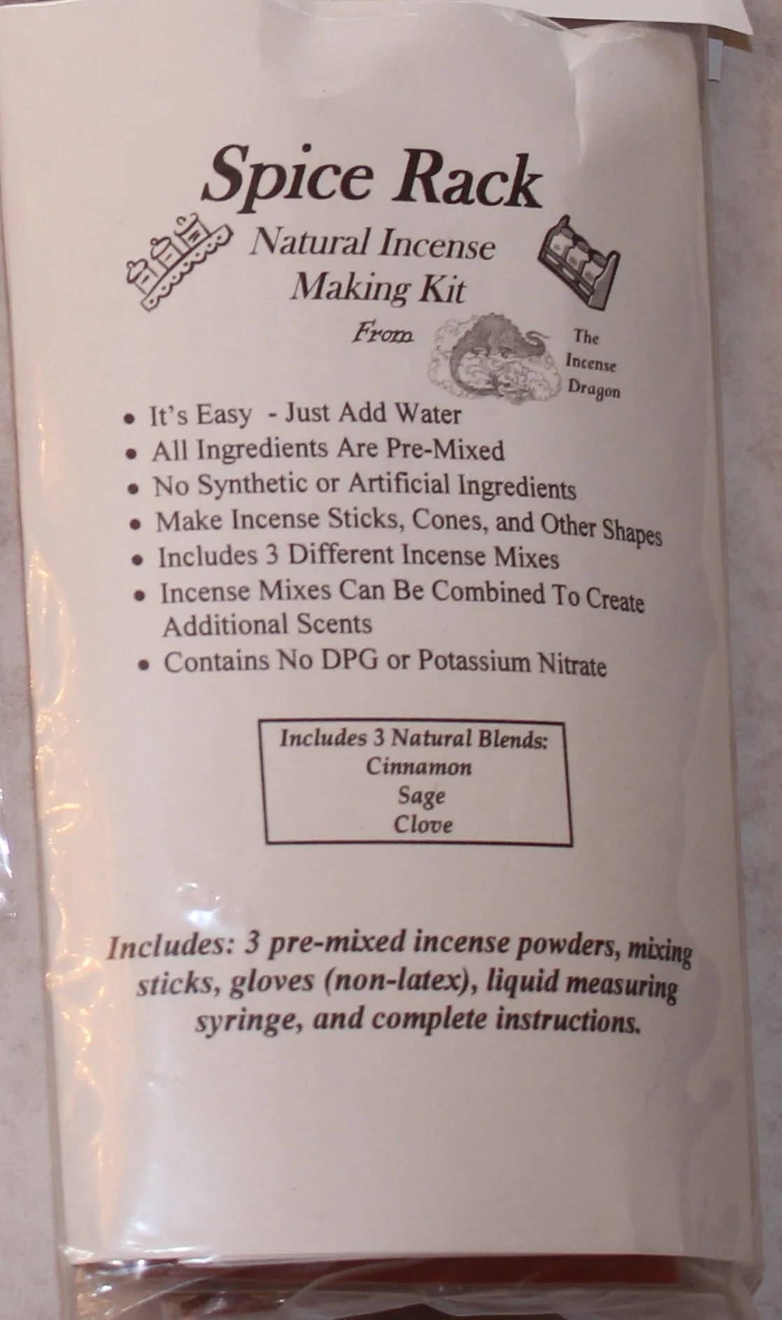 Natural Incense Making Kits — The Incense Dragon